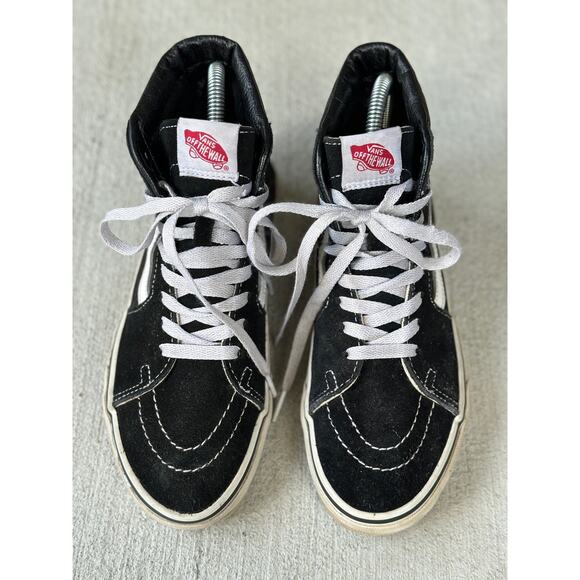Vans | Shoes | Vans Classic High Top Unisex Blackwhite Old Skool Sk8hi ...